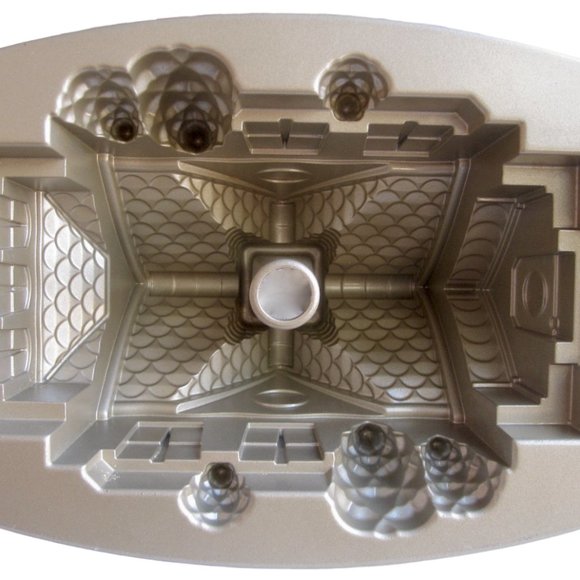 Nordic Ware | Kitchen | Nordic Ware Gingerbread House Cake Pan Bundt ...